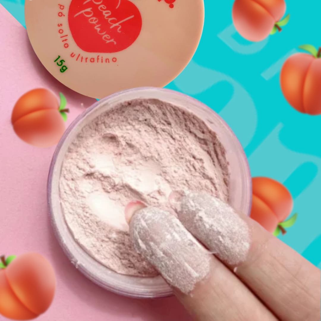 Pó Solto Ultrafino Pêssego Peach Power - Dapop | SHEIN Brasil