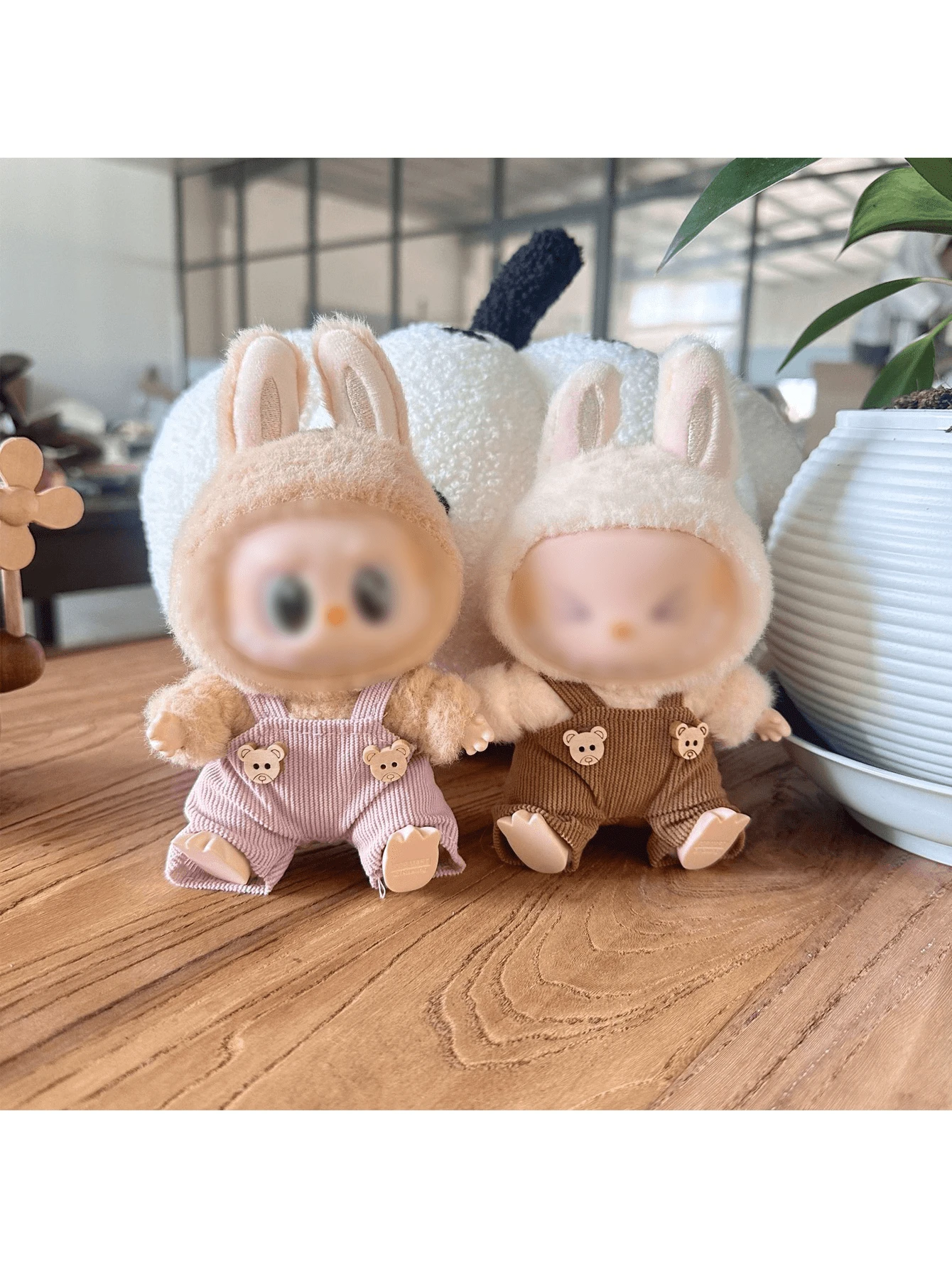 17cm LABUBU Plush Doll Clothing Set (Clothes Only), Fits 1st And 2nd ...