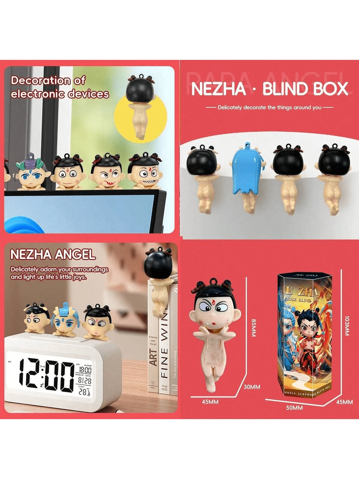 Nezha 2 The Devil Strikes Back Ao Bing Action Figure Blind Box Movie ...