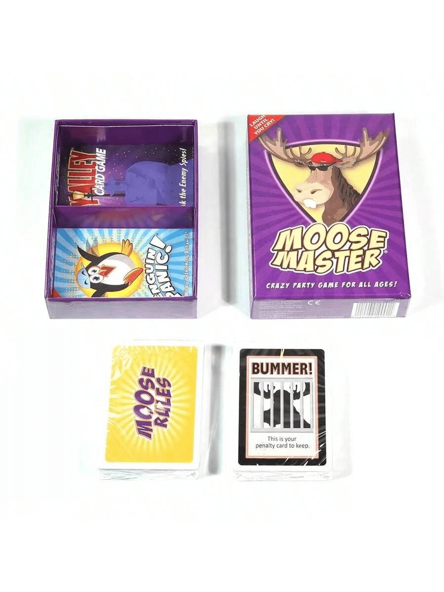 Moose Master - Reíte hasta llorar - Juego de cartas para fiestas ...