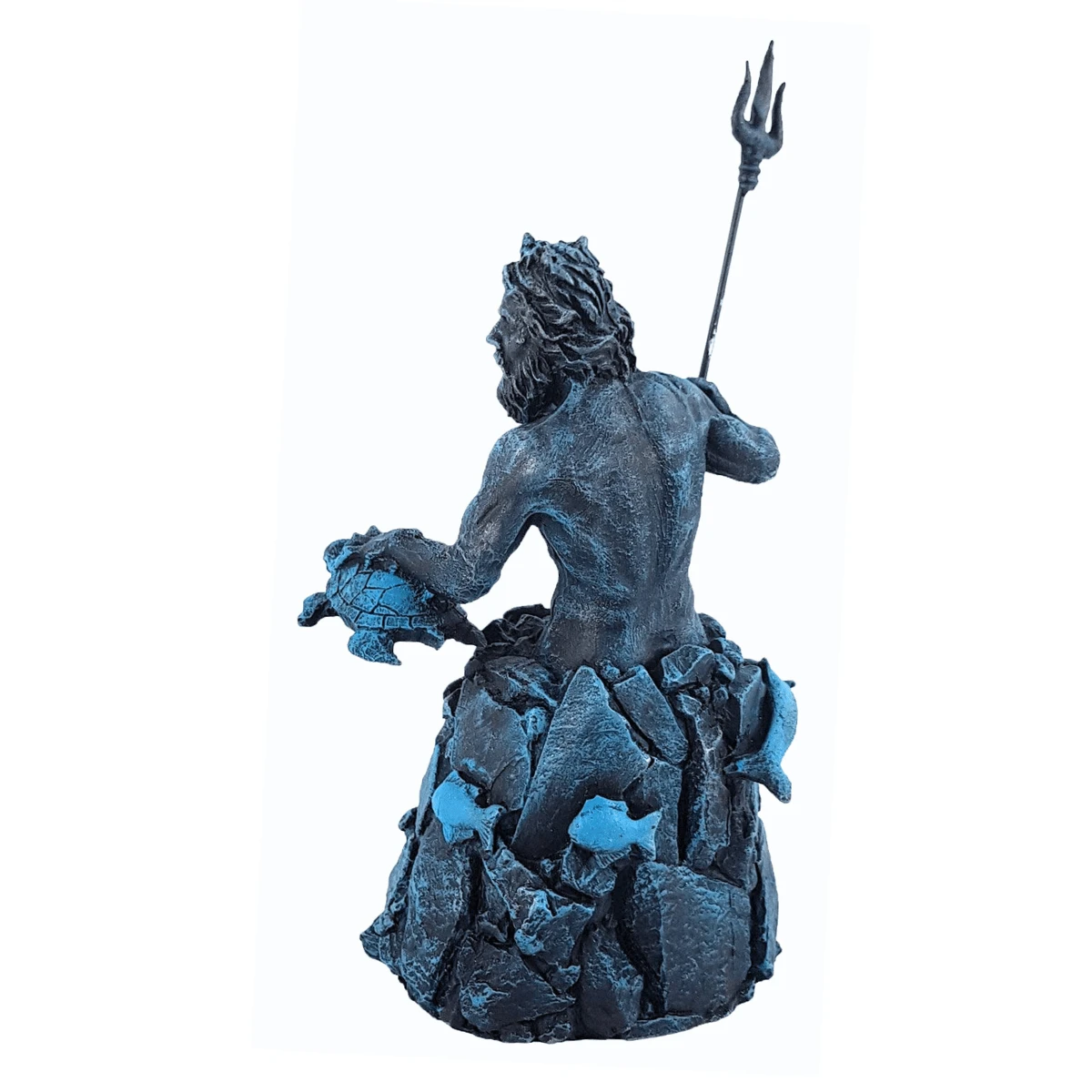 Netuno deus dos mares oceano mitologia grega em resina. | SHEIN Brasil