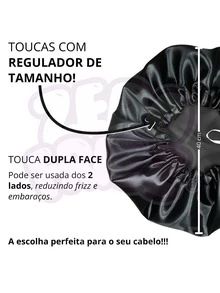 2 Double-Sided Satin Cap With Regulator + 2 Hair Ties | Mode de Mujer ...