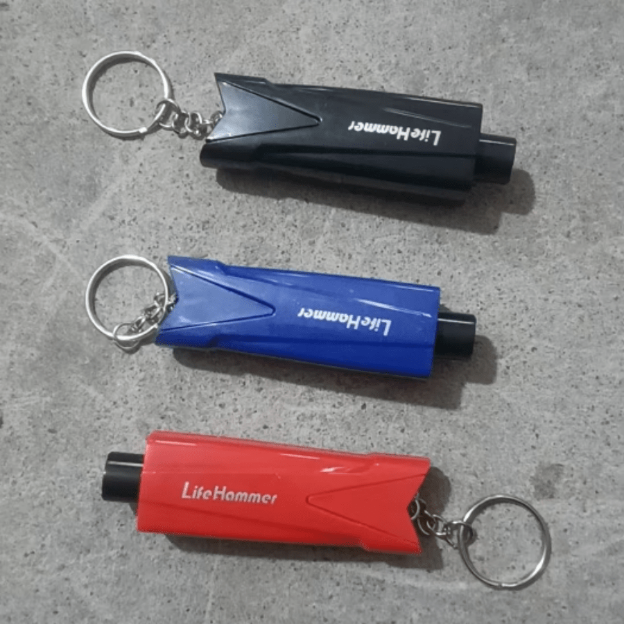 Car Emergency Window Breaker Safety Hammer, Multi-Function Car Escape ...