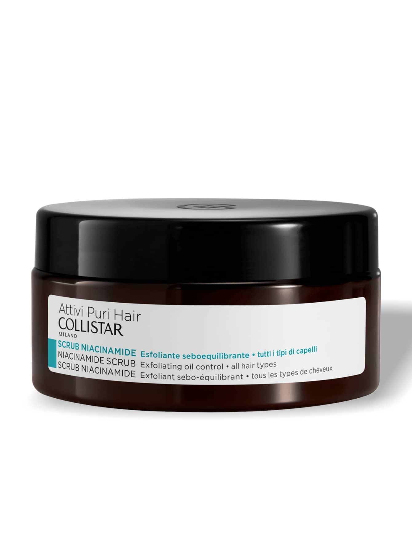 Collistar Active Pure Hair Niacinamide Scrub Exfoliating Oil Control ...