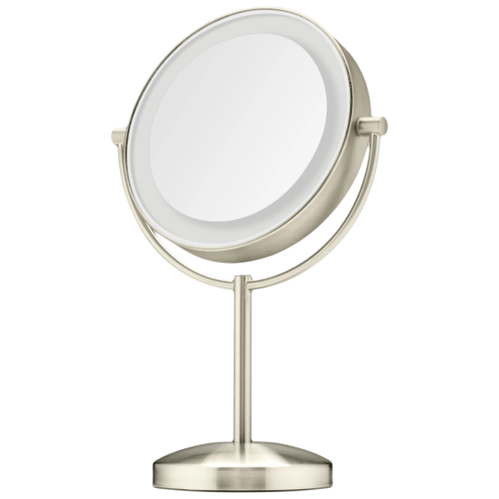 Conair Reflections Double-Sided LED Vanity Mirror (Brushed Nickel ...