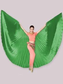 1 Stück Bauchtanzflügel mit Schlitz, Requisite für Tanzdarbietungen ...