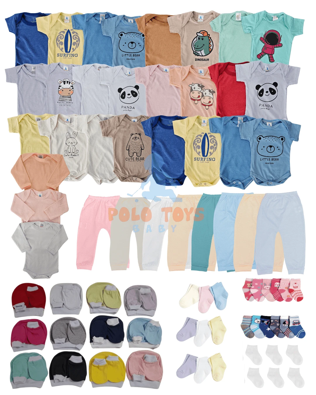 28-Piece Cotton Maternity Baby Layette Kit | SHEIN South Africa