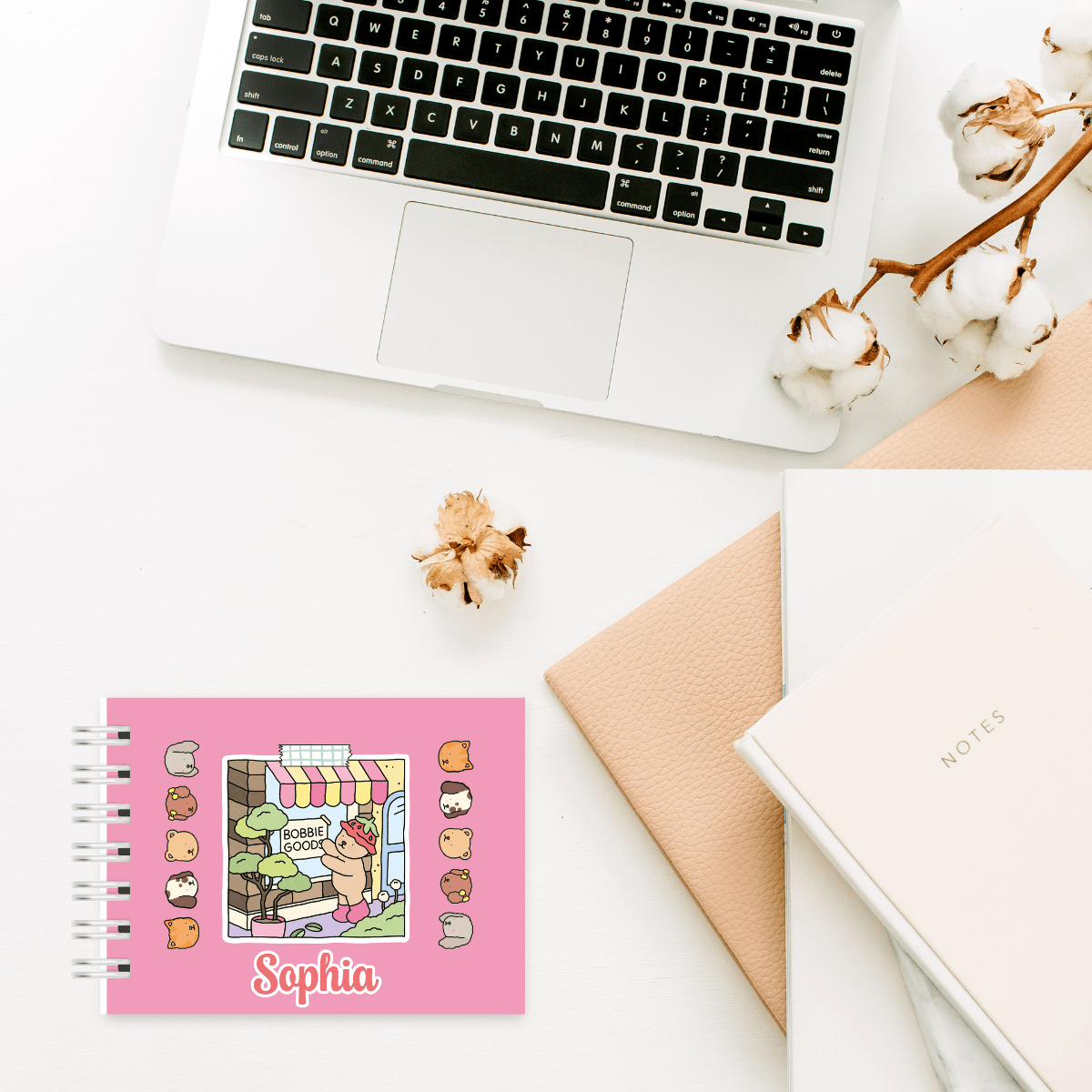 Mini Bobbie Goods Coloring Book 50 Sheets Hardcover 180g Drawing ...