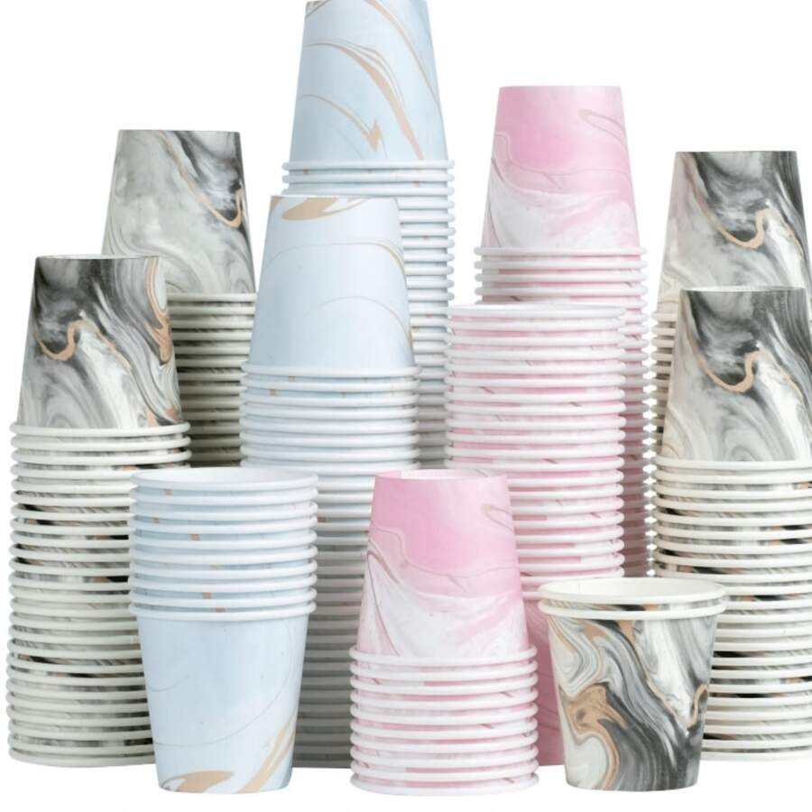 3 Oz Paper Cups – 600 Count, Bathroom Cups Small Paper Cups, Mouthwash ...