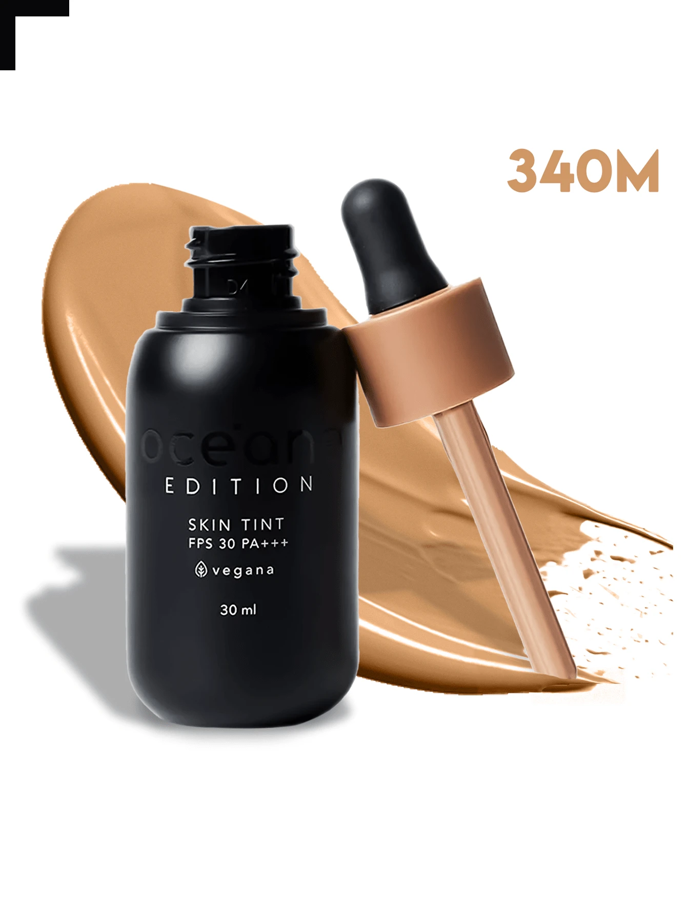 Oceane Base Líquida Skin Tint 30ml (Base Líquida com FPS30, Textura ...