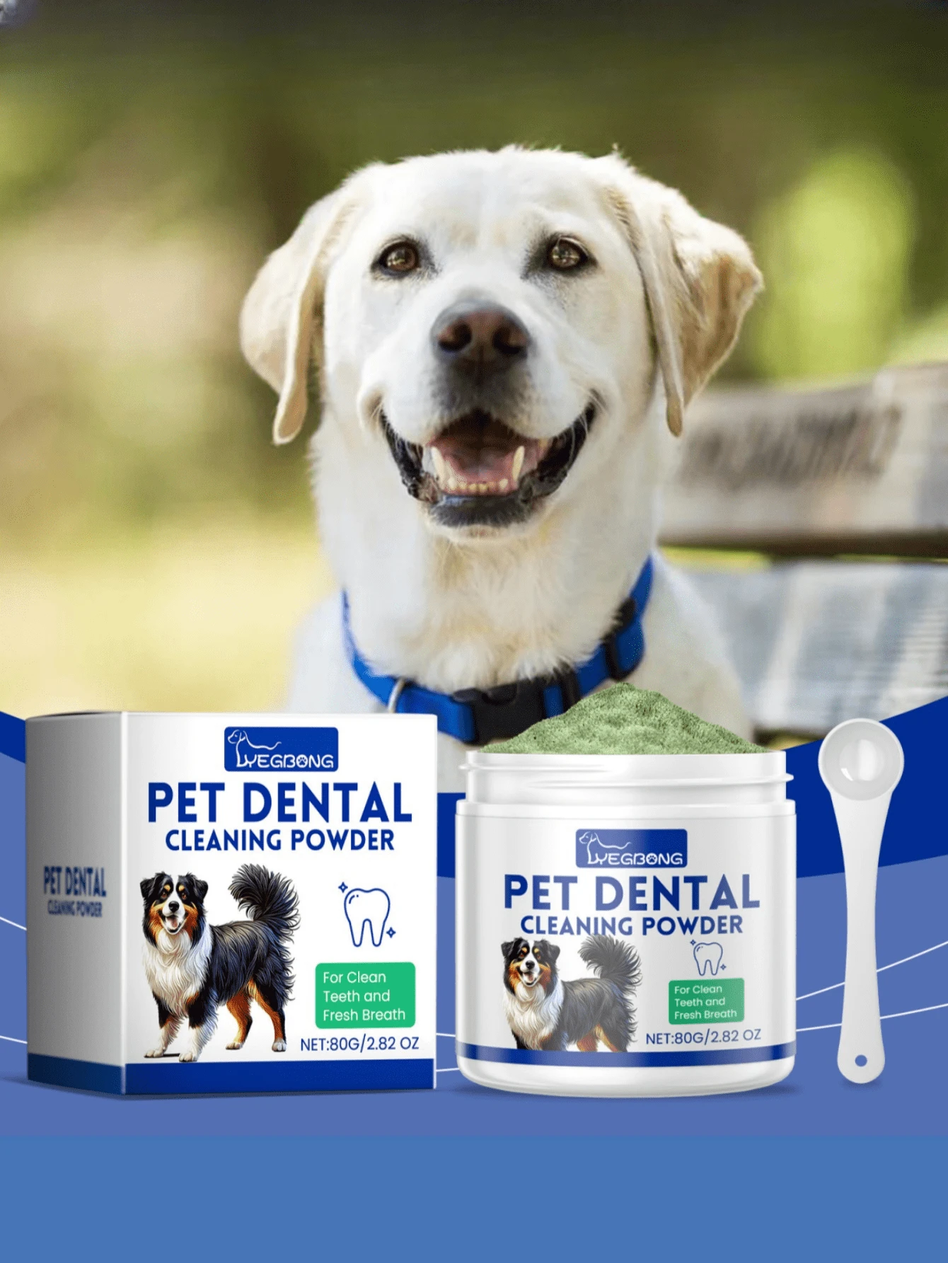 Dog Teeth Cleaning Powder. The Teeth Cleaning Powder Gently Cleans ...