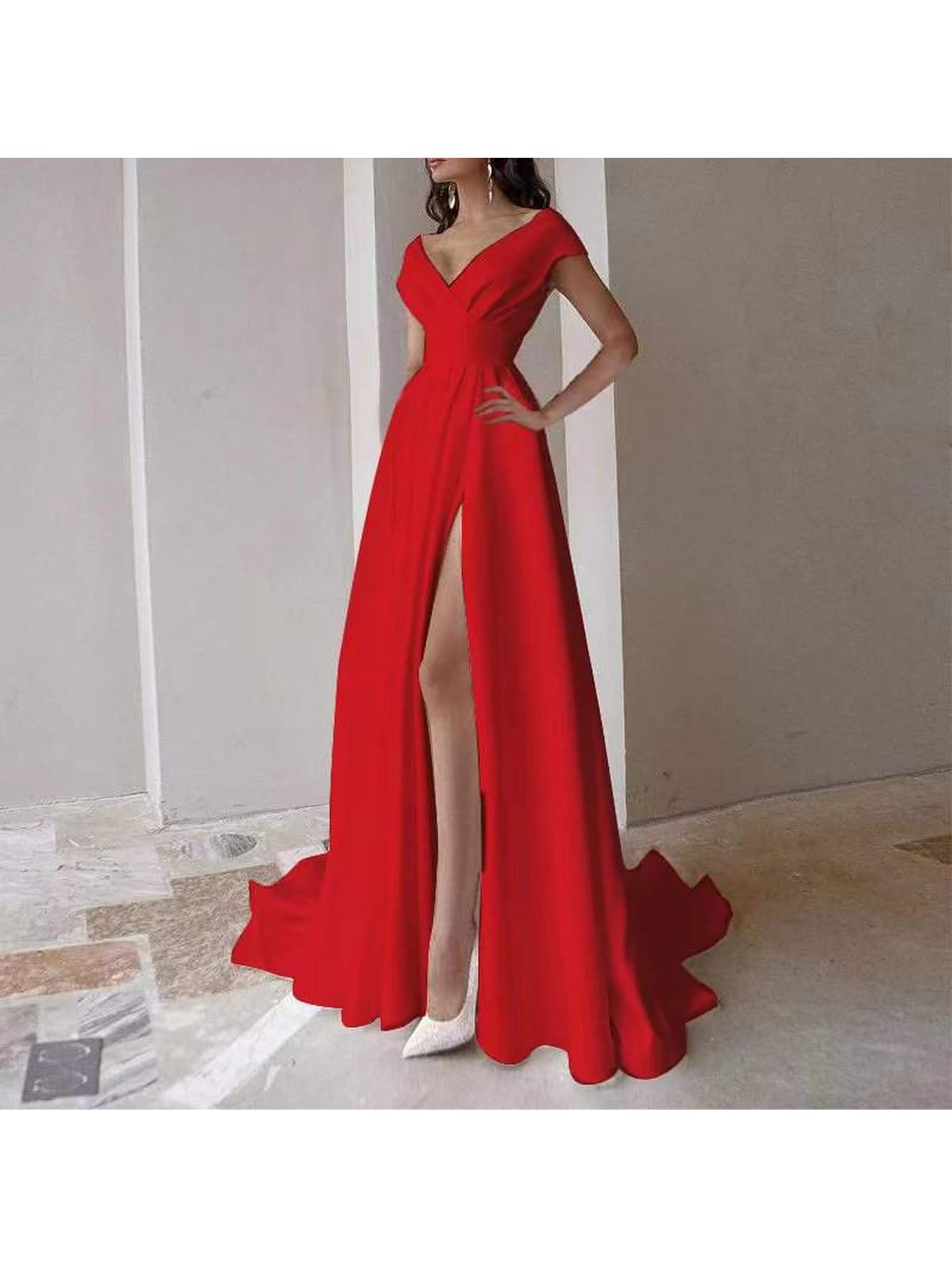 Stylish Party Dress With Elegant Cut | SHEIN USA