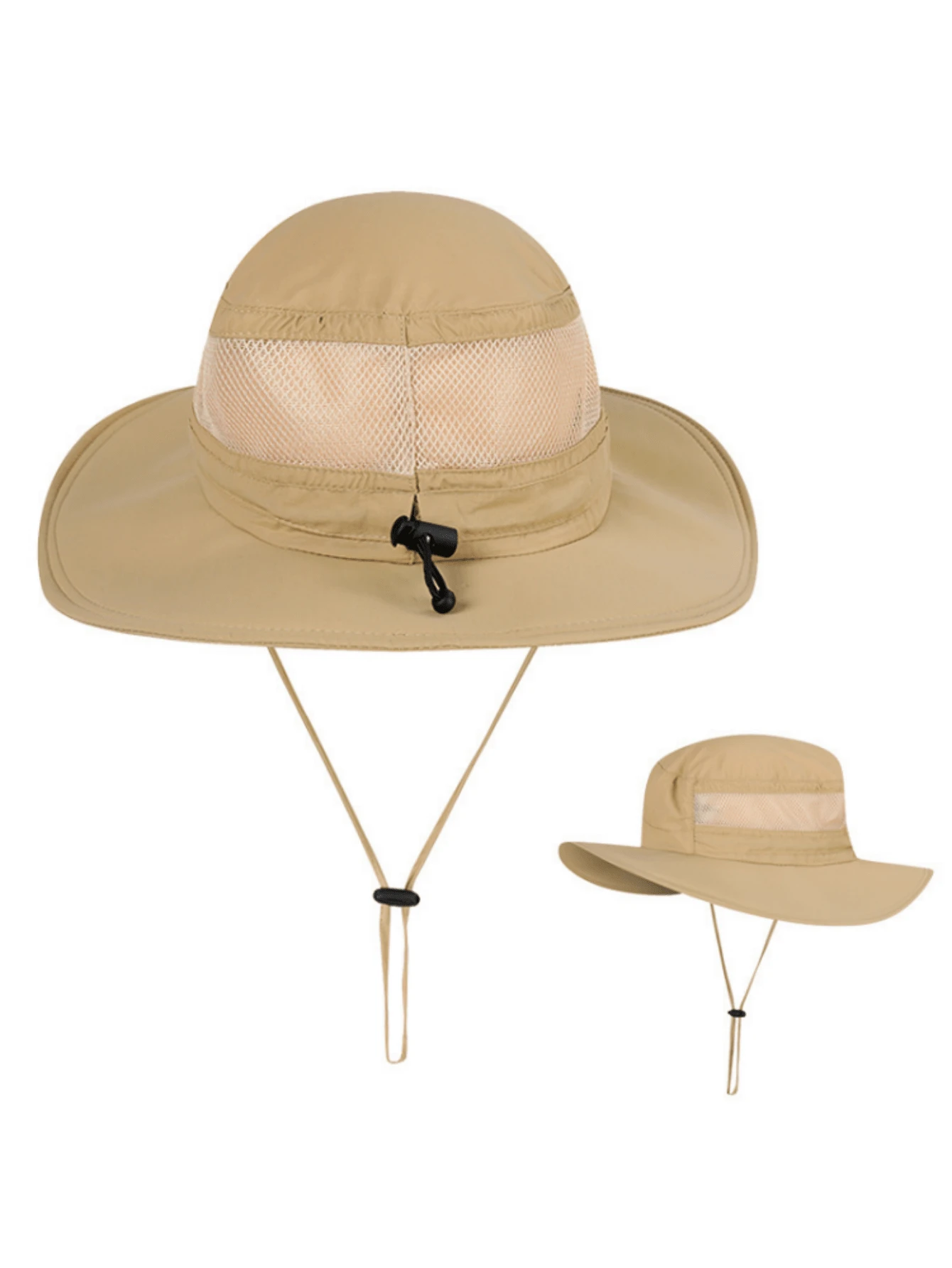 1pc Men's Breathable Mesh Bucket Hat, Lightweight Fishing, Hiking, Sun ...