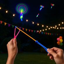 5 Slingshot Rocket Launcher With LED Light – Fun Kids Toy That Spins ...