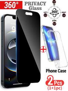 Yezodawee 1 Pack 4 Way 360 Degree Privacy Screen Protector + 1 Pack ...