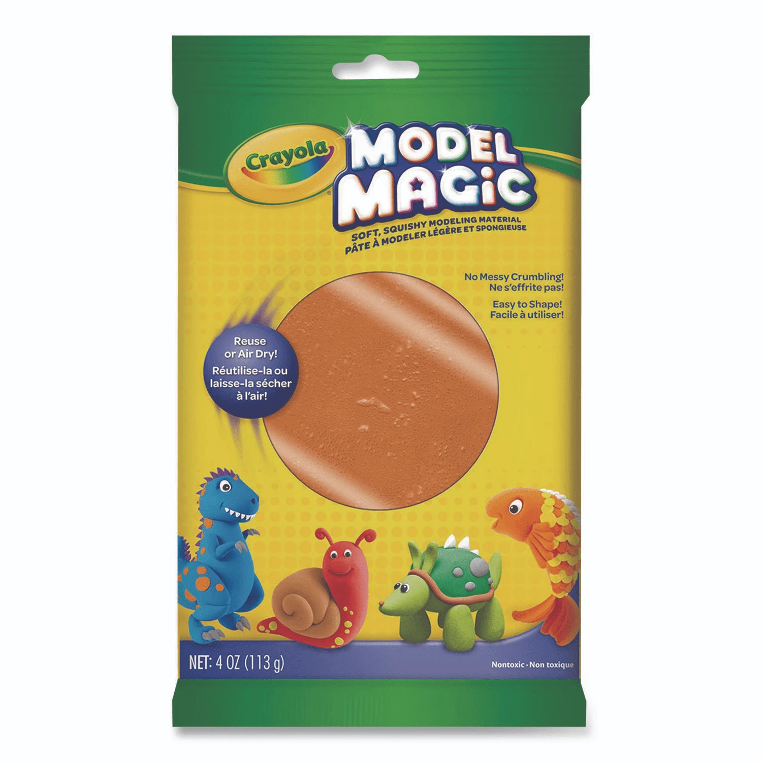 Crayola Crayola Model Magic Modeling Compound Available In 1 Oz Packs (75 Packs In White Or ...