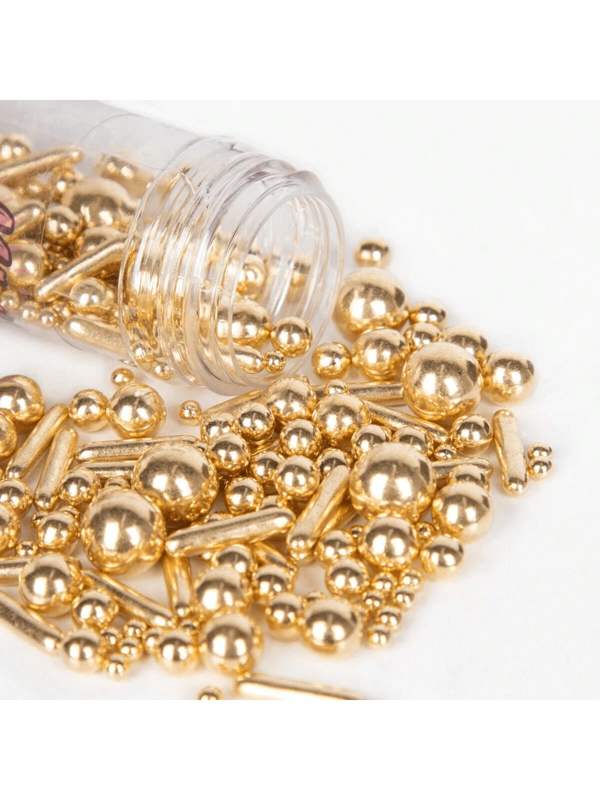 Sprinkles Gold Pearl Sugar Candy Mix Size Baking Cake Decorations Cupcake Toppers Cookie ...