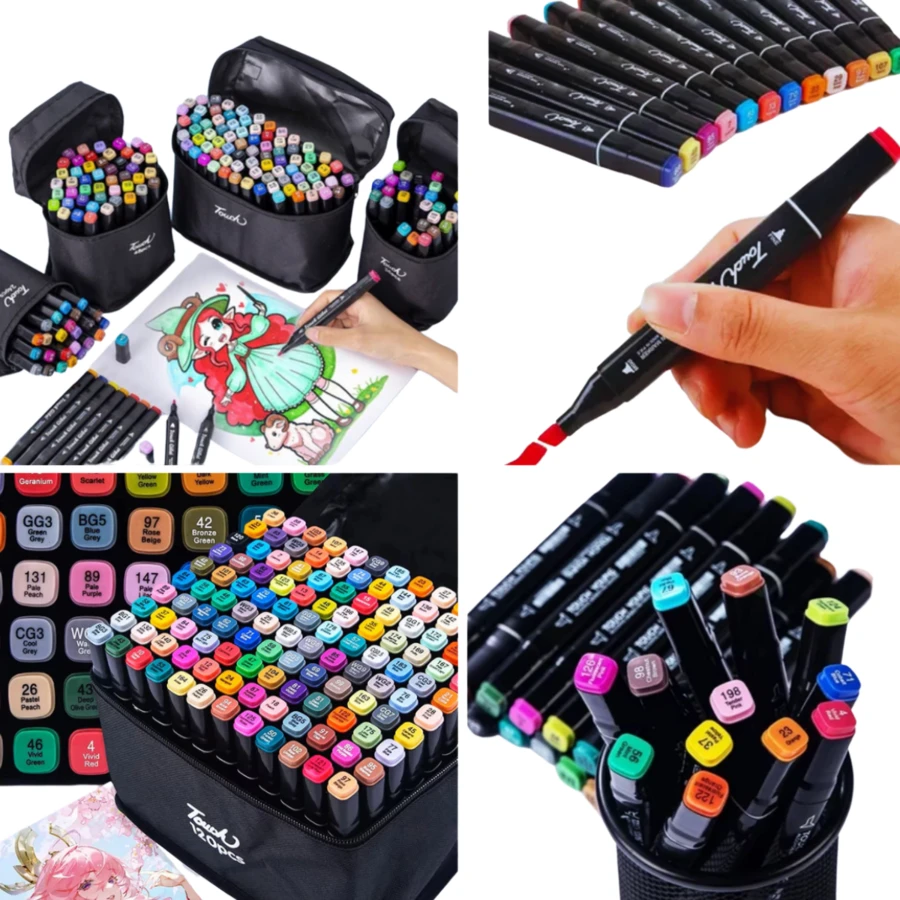 Bobbie Goods Colored Markers Coloring Books Activities 24/36/48/60/80 ...