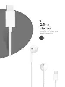 Apple /Apple Original EarPods Wired Headphones USB-C Connector Genuine ...