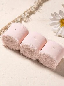 1/3/9 Rollen handgemachtes Chiffon-Seidenband mit Fransen 1,5" x 5,5 ...