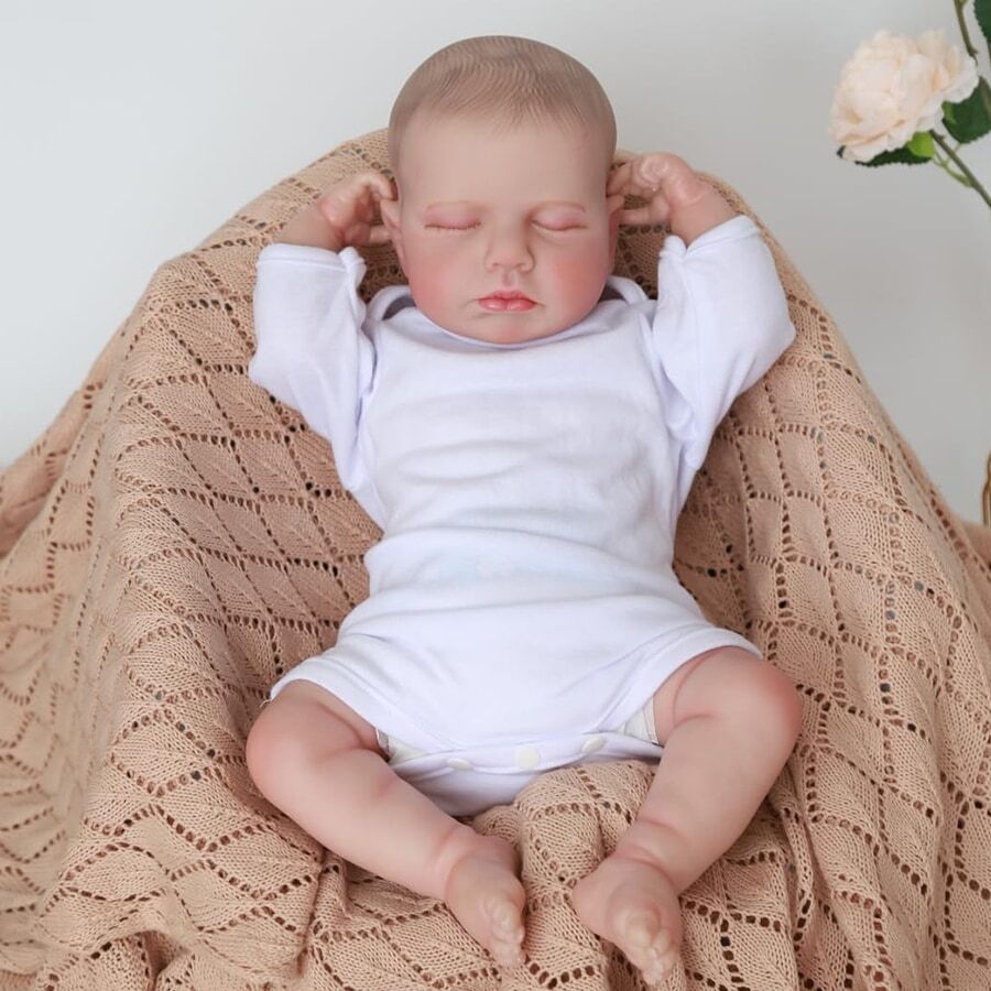 Doll 20 Inches (About 50 Centimeters) Cute Baby Feel Realistic Newborn ...