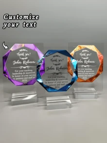 Personalized Employee Award, Retirement Appreciation, For Manager ...