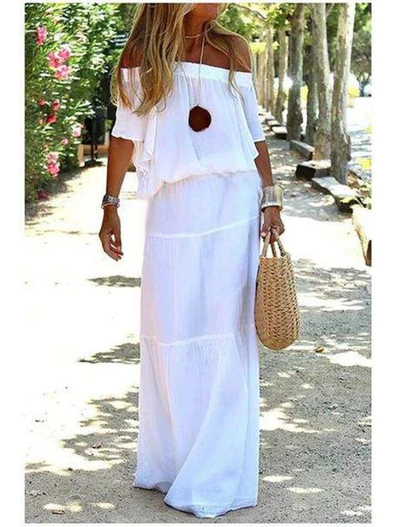 Lightweight Flowy Sundress For Beach | SHEIN USA