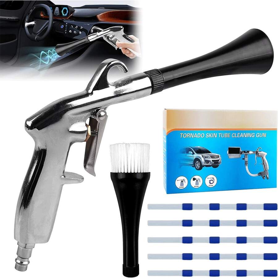 NEW Air Blow Car Wash Gun Efficient Dry Cleaning Gun High Pressure ...