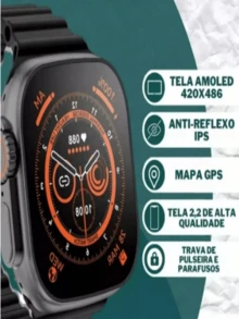 Smart Watch Smartwatch HW ULTRA 2 Launch 7 Bracelets + Case Series 8 ...