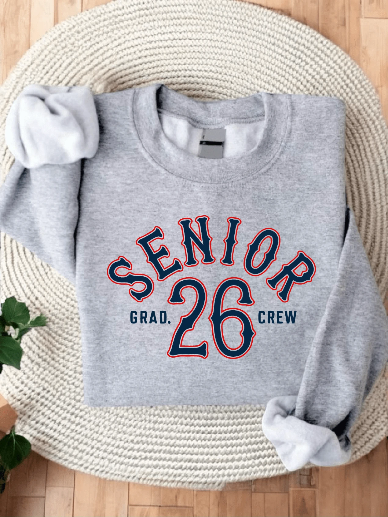 Senior Grad Crew 2026 Sweatshirt, High School Sweater, Senior 2026, Senior Crew Matching Outfit ...