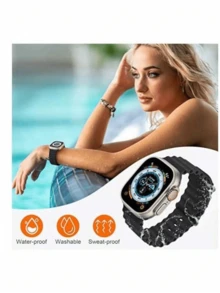 Smart Watch Smartwatch HW ULTRA 2 Launch 7 Bracelets + Case Series 8 ...