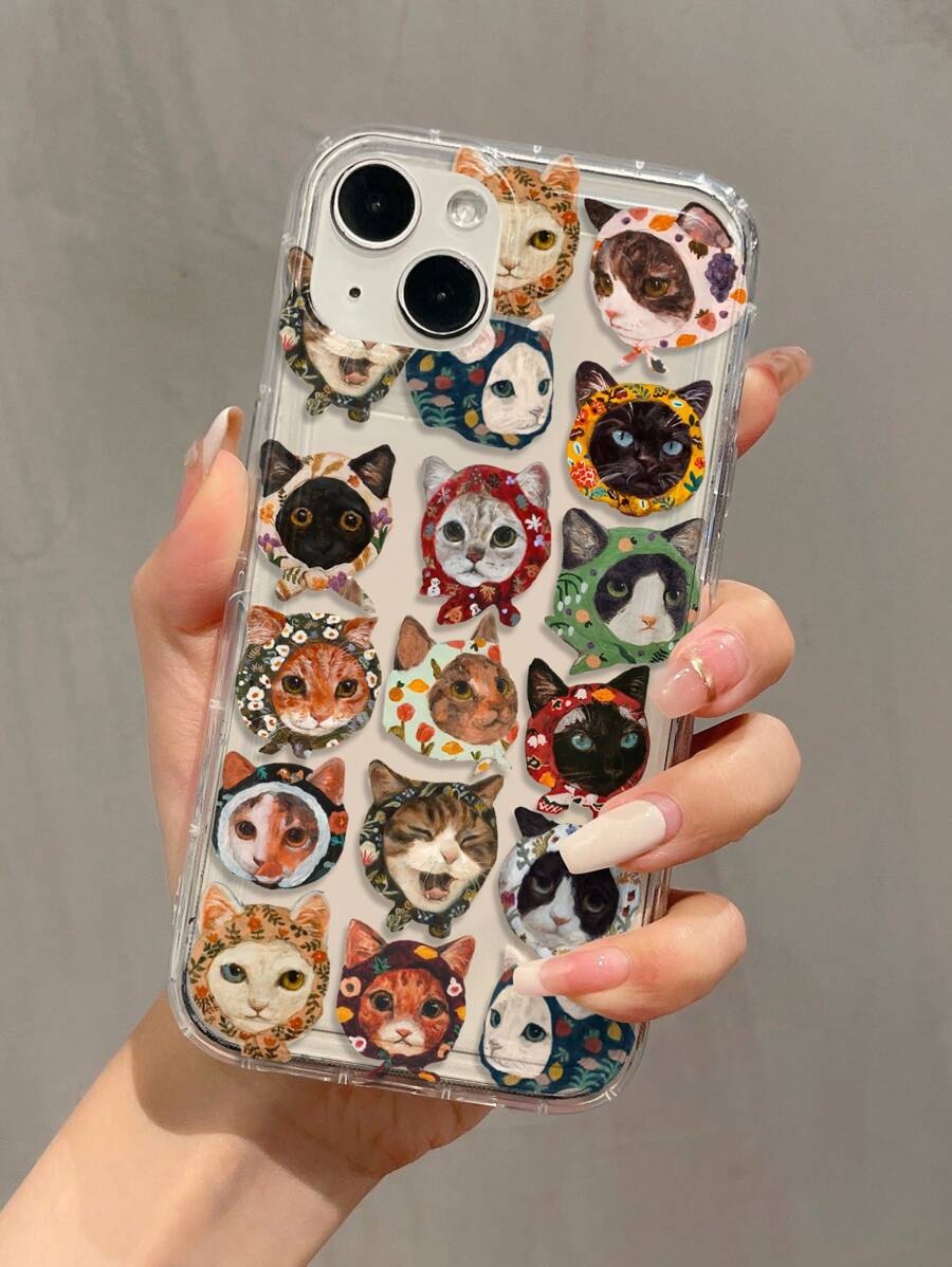 1 Peça Capa de Telefone à Prova de Choque com Cobertura Total em Padrão ...