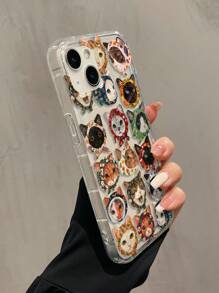 1 Peça Capa de Telefone à Prova de Choque com Cobertura Total em Padrão ...