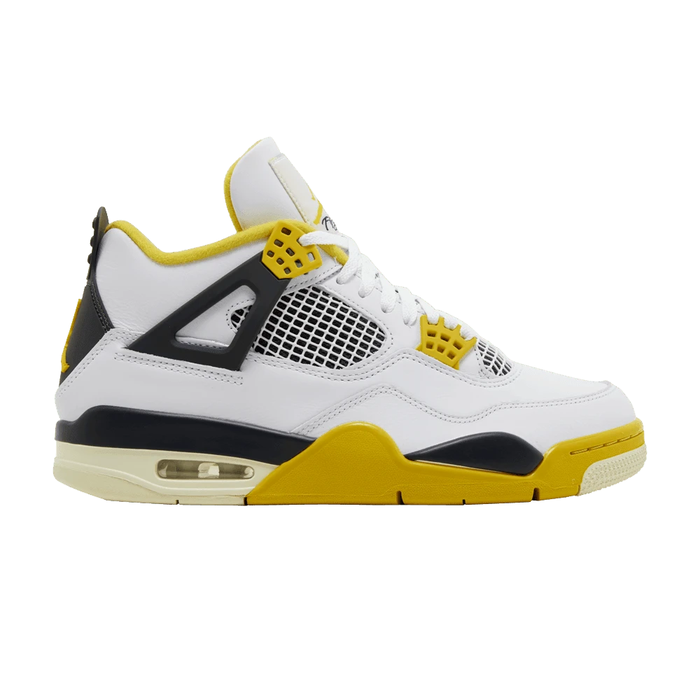 Nike Nike Air Jordan Womens Air Jordan 4 Retro 'Vivid Sulfur' (Women's ...