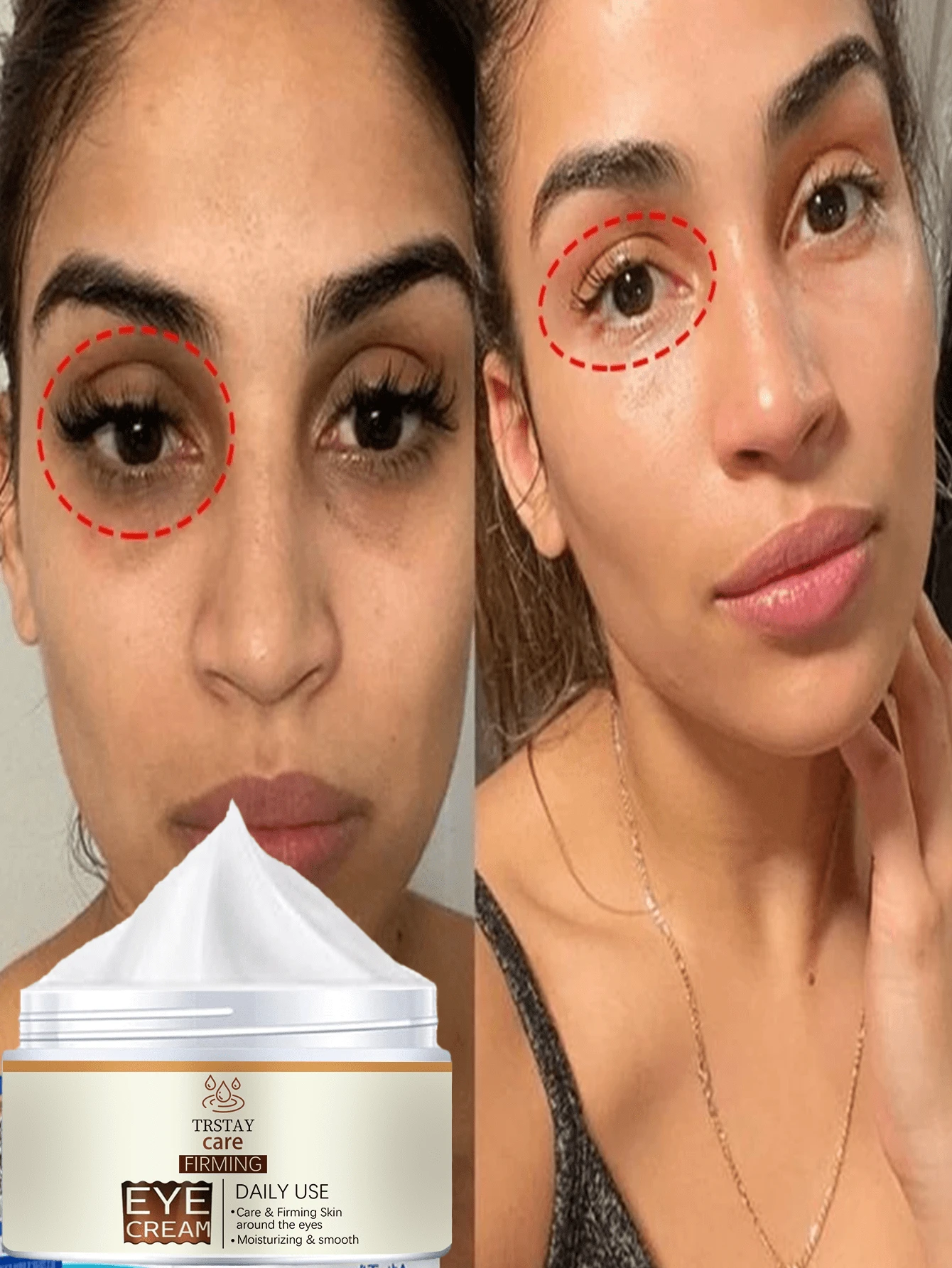 Lighten Dark Circles Tighten Eye Bags Deeply Moisturize Skin Around ...