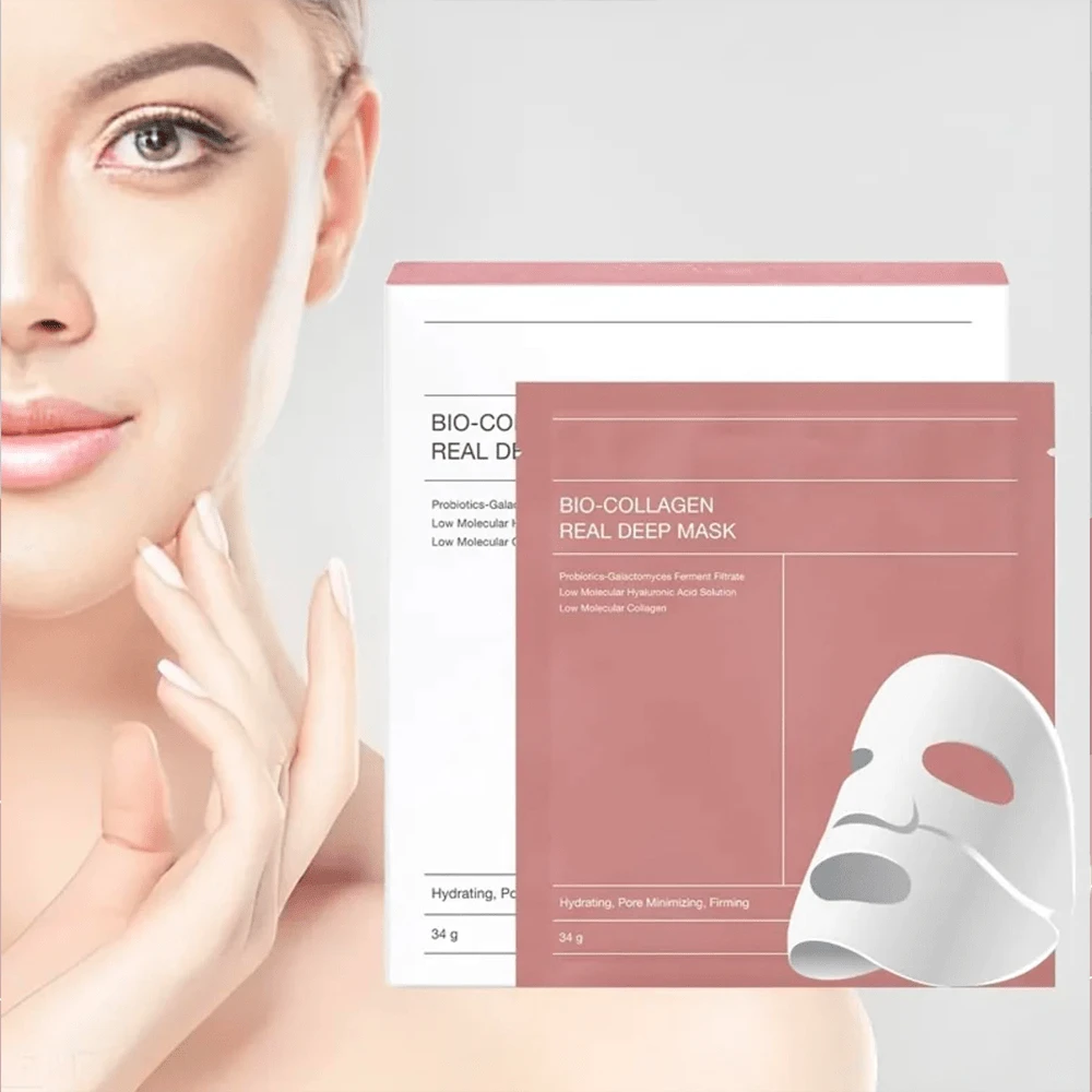 Collagen Face Mask| Overnight Face Mask For Glass Glow Skin- Elasticity ...