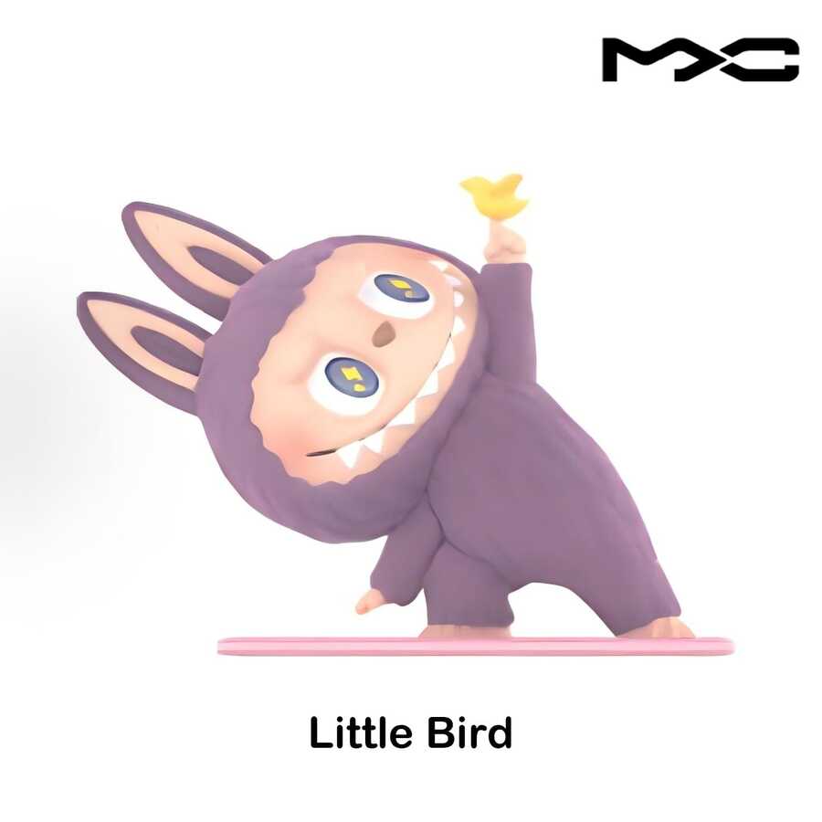 POP MART LABUBU Lazy Yoga Series THE MONSTERS Figures Blind Box ...