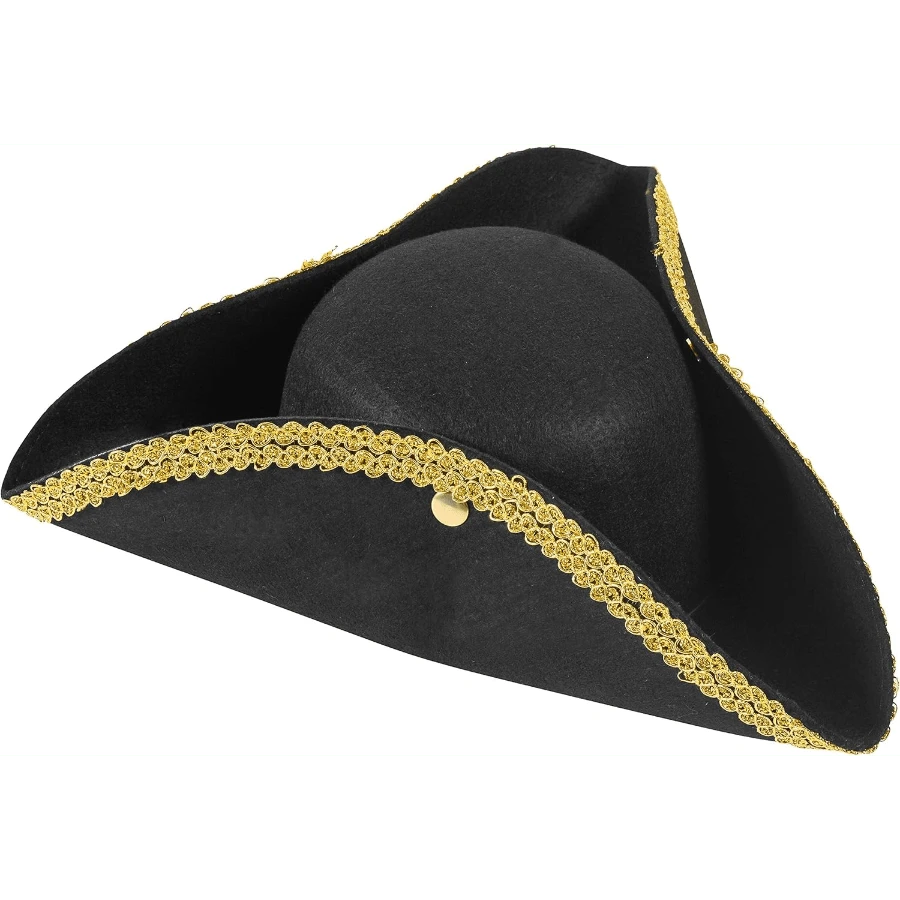 Local Delivery- Funny Party Hats Colonial Style Tricorn Hat ...
