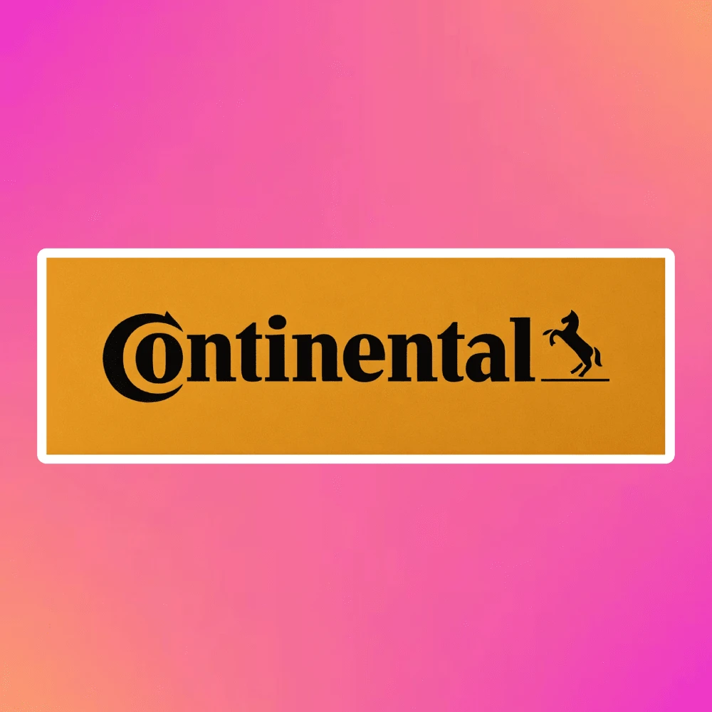 Continental Vinyl Decal Sticker For Motorcycles, Trucks, And Cars ...