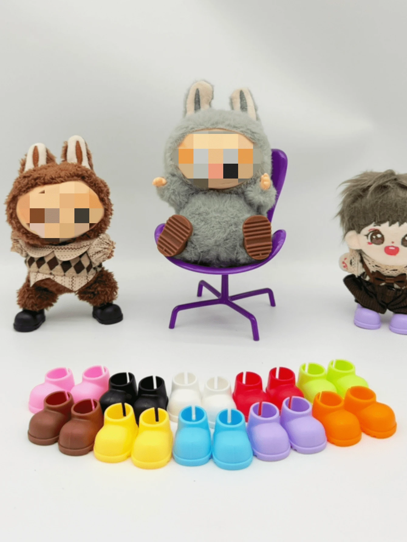 [Shoes Only] Compatible With Labubu Shoes First, Second, And Third ...