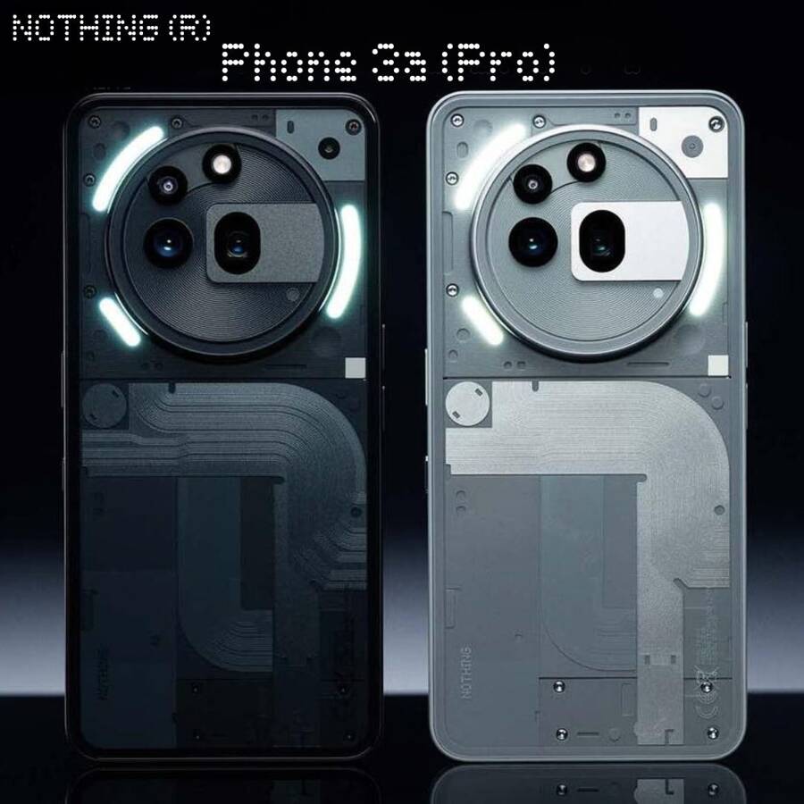 Nothing Phone (3a) Pro 5G Smartphone Grey, Qualcomm Snapdragon 7S Gen 3 ...