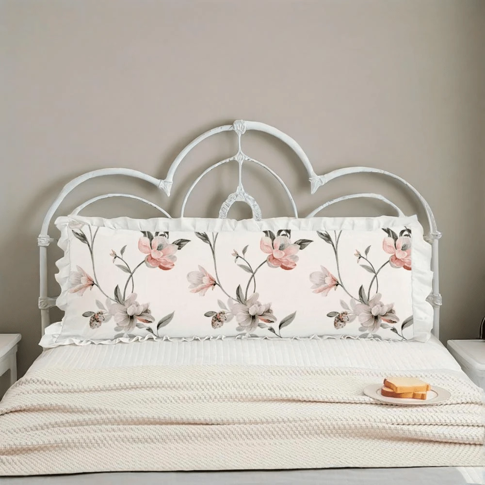 2025 New Export American Style Printed Ruffled Pillowcase, Simple Craft ...