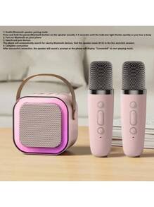 NEW Hot K12 Bluetooth Speaker Portable Home Cute Karaoke Mini Wireless ...