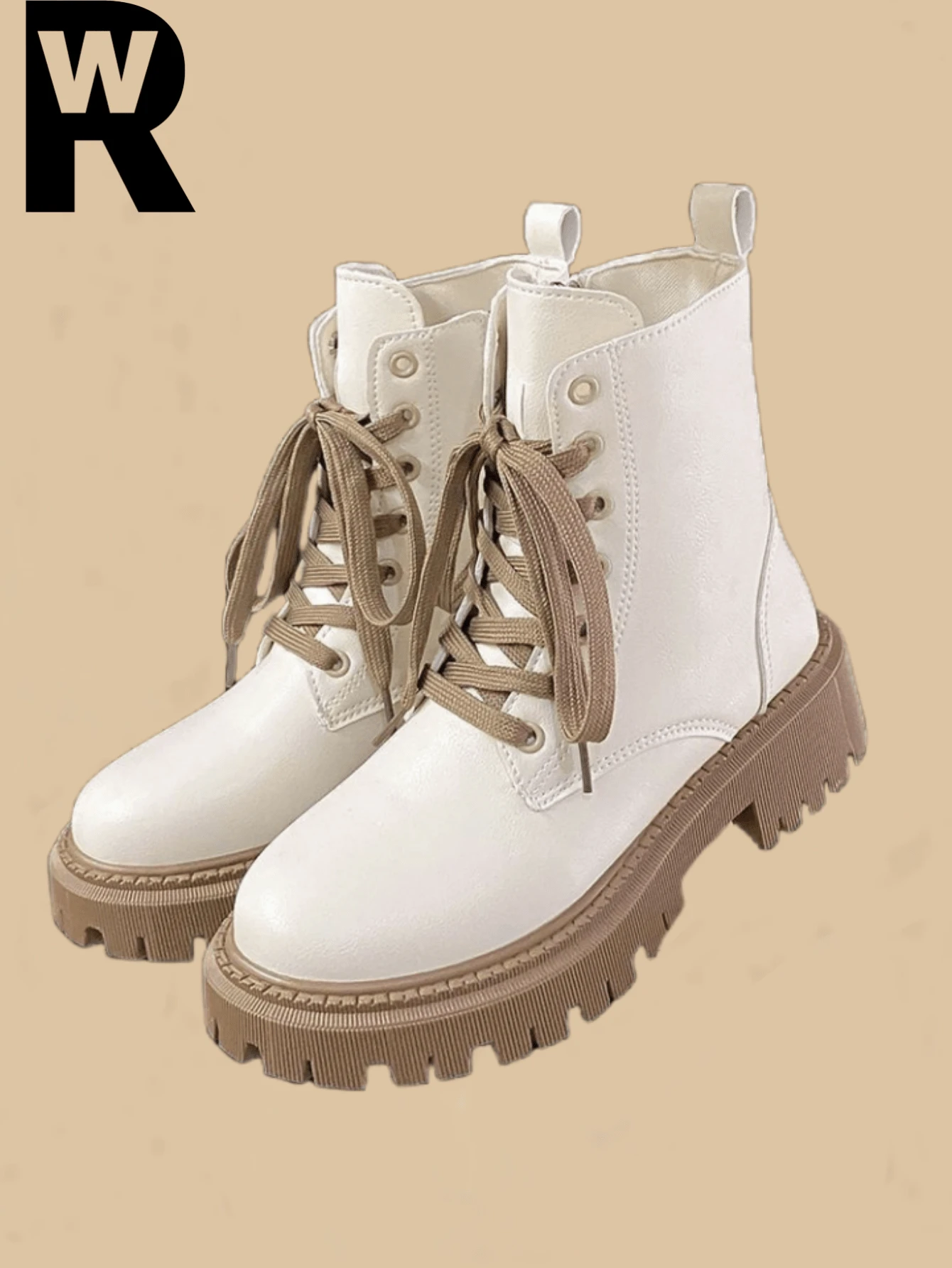 Botas de mujer 2025, botas de motocicleta de plataforma estilo ...