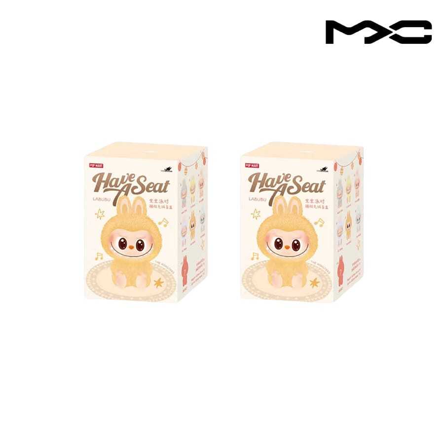 Pop Mart Labubu The Monsters "Have A Seat 2.0 " UNOPENED DOUBLE BLIND ...