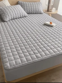 Waterproof Single Box Mattress Cover 1.88 X 0.88 X 0.30 Gray | Moda de ...