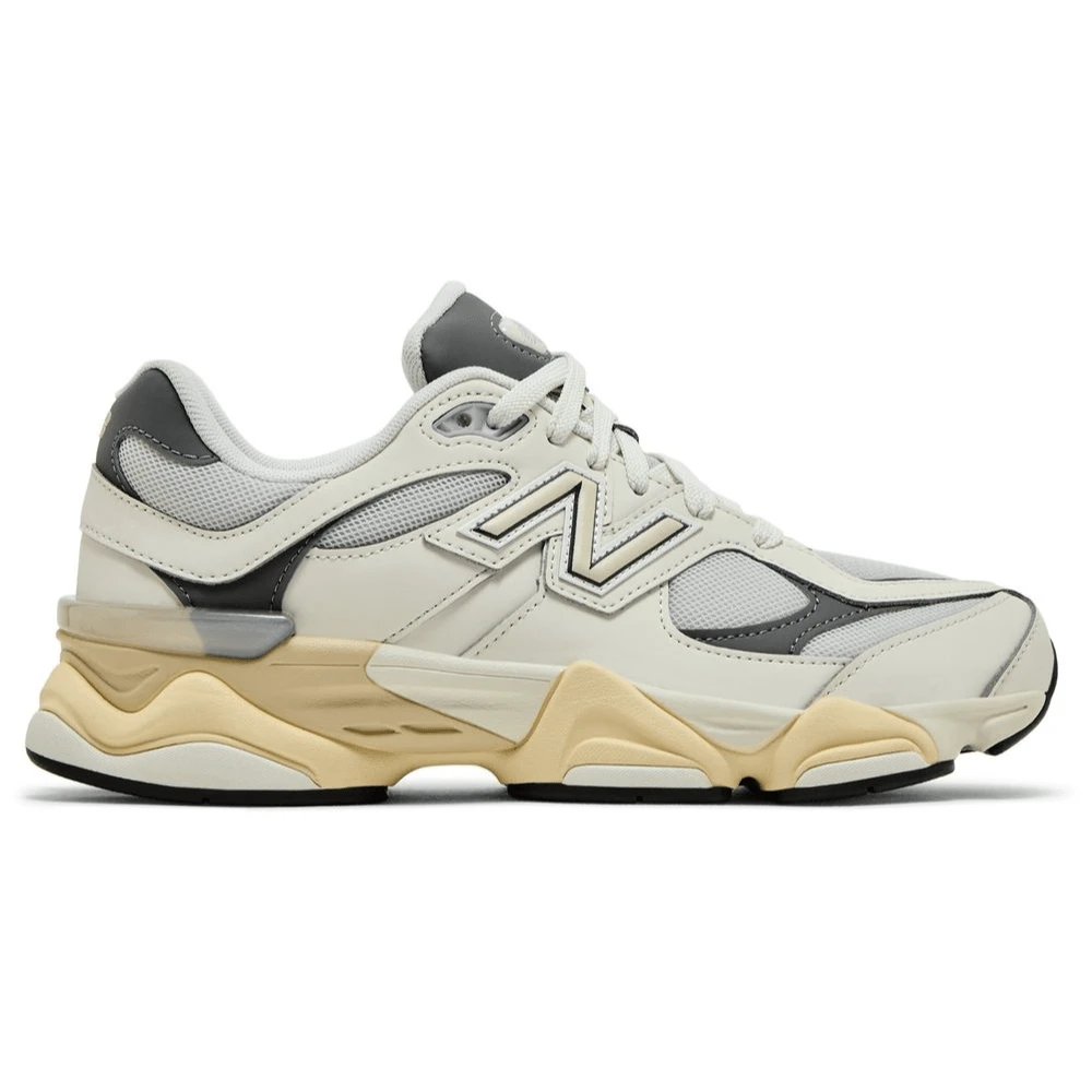 New Balance 9060 Sea Salt Castlerock GC9060GA GS & Women's Fashion ...