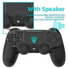 DATA FROG DATA FROG Bluetooth-Compatible Wireless Controller For PS 4 Slim Pro PC Vibration 6 ...