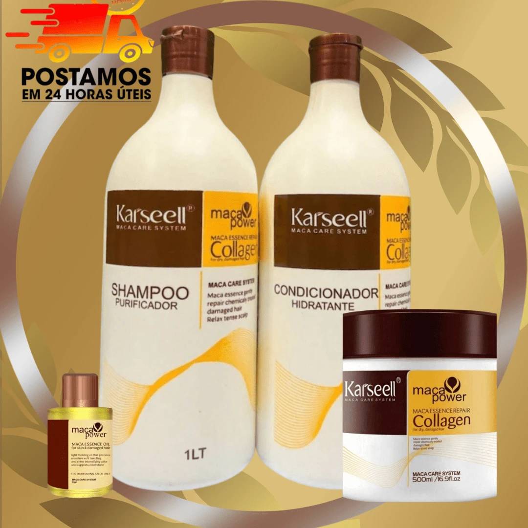 Karseell Karseell Mask Kit + Shampoo Conditioner 1 Liter And Oil 7ml ...