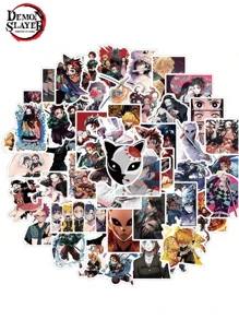 TOEI ANIMATION 50pcs Aniplex Officially Licensed Demon Slayer Sticker ...